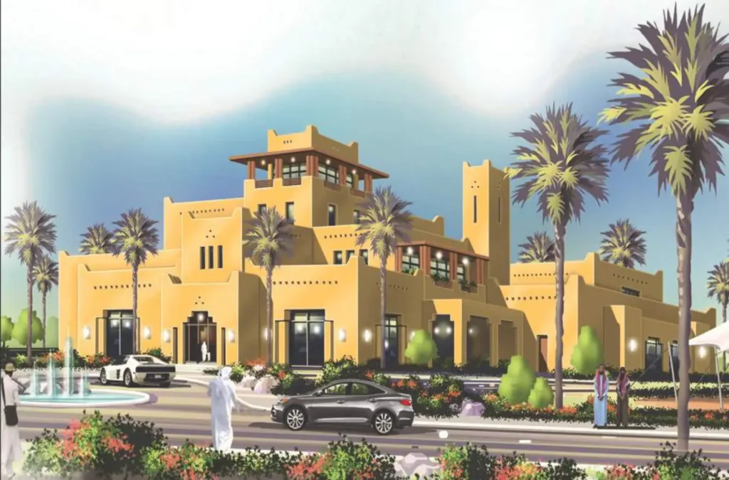 قصر في العمارية في مدينة الرياض